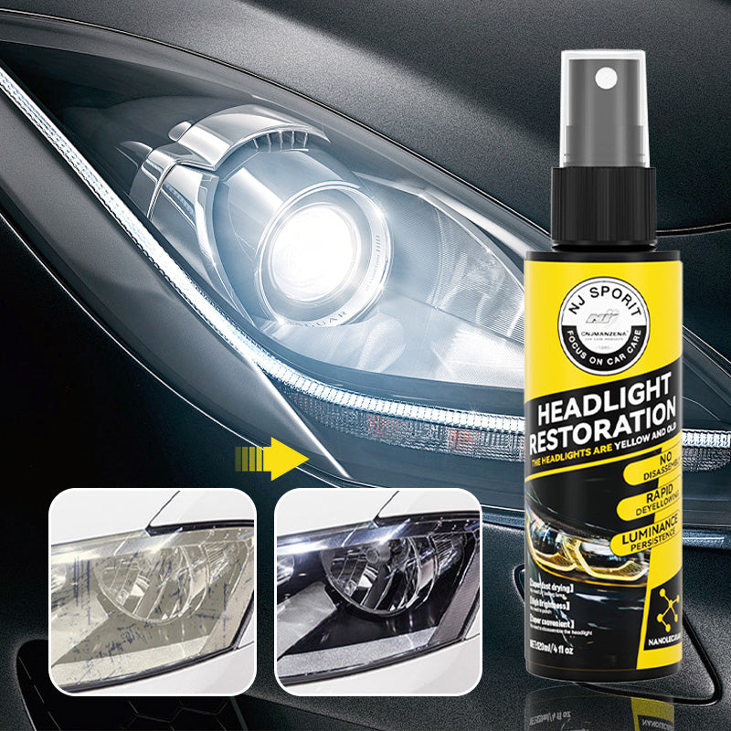 Efficiënte Auto Koplamp Herstel Spray – jdurney